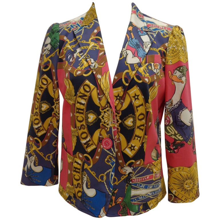 Moschino Love Duck Jacket at 1stDibs