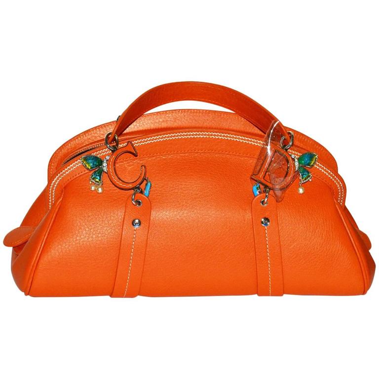 Dior New Limited Ed "Butterfly Detective" Satchel Bag at 1stDibs | dior ...