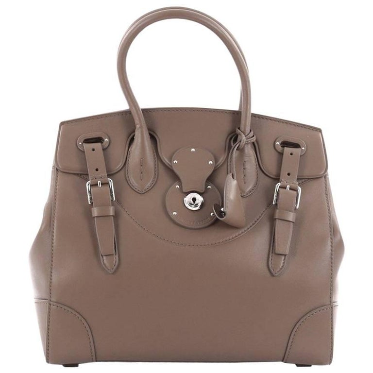 Ralph Lauren Collection Soft Ricky Handbag Leather 33 at 1stDibs