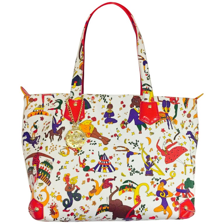 Precocious Piero Guidi Magic Circus Tote at 1stDibs | piero guidi magic ...