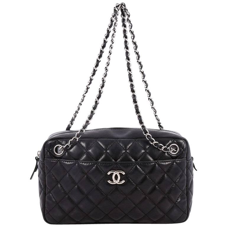 Chanel Camera Case Bag Quilted Lambskin Medium at 1stDibs