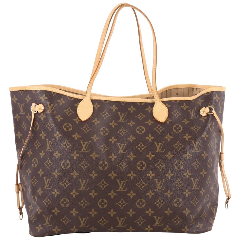 Louis Vuitton Neverfull Tote Monogram Canvas GM at 1stDibs