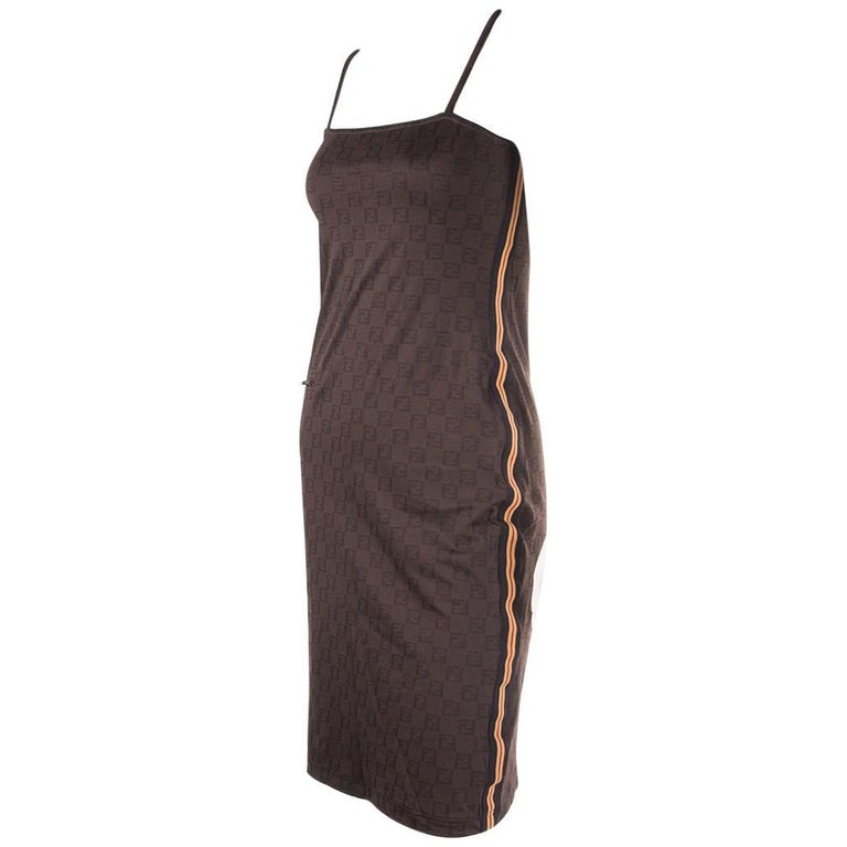 Fendi Monogram Dress at 1stDibs | fendi dress monogram, fendi bodycon ...