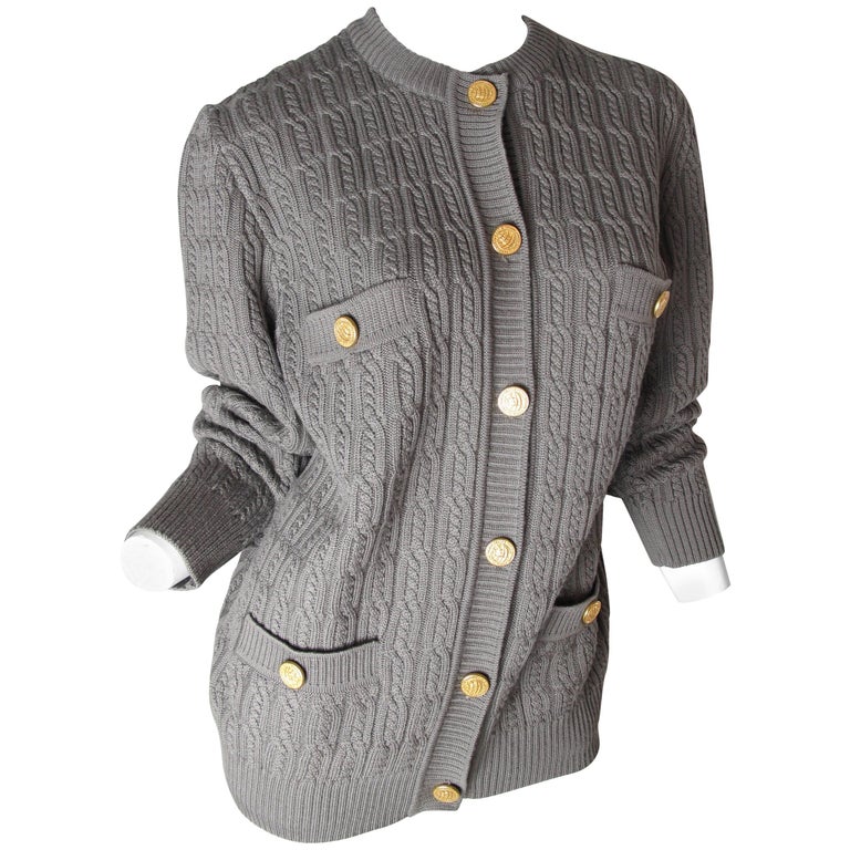 Celine Cardigan For Sale at 1stDibs
