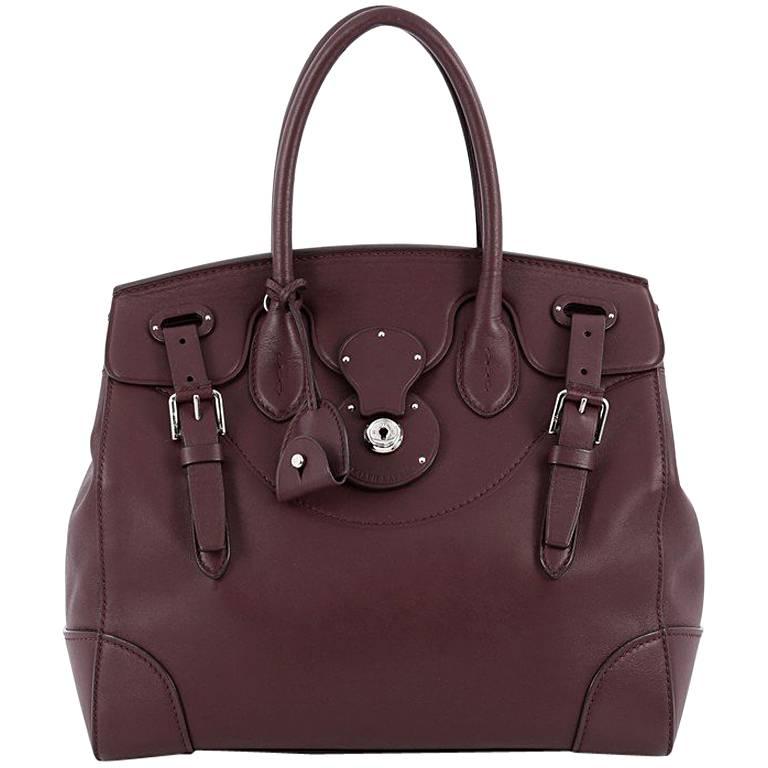 Ralph Lauren Collection Soft Ricky Handbag Leather 33 at 1stDibs