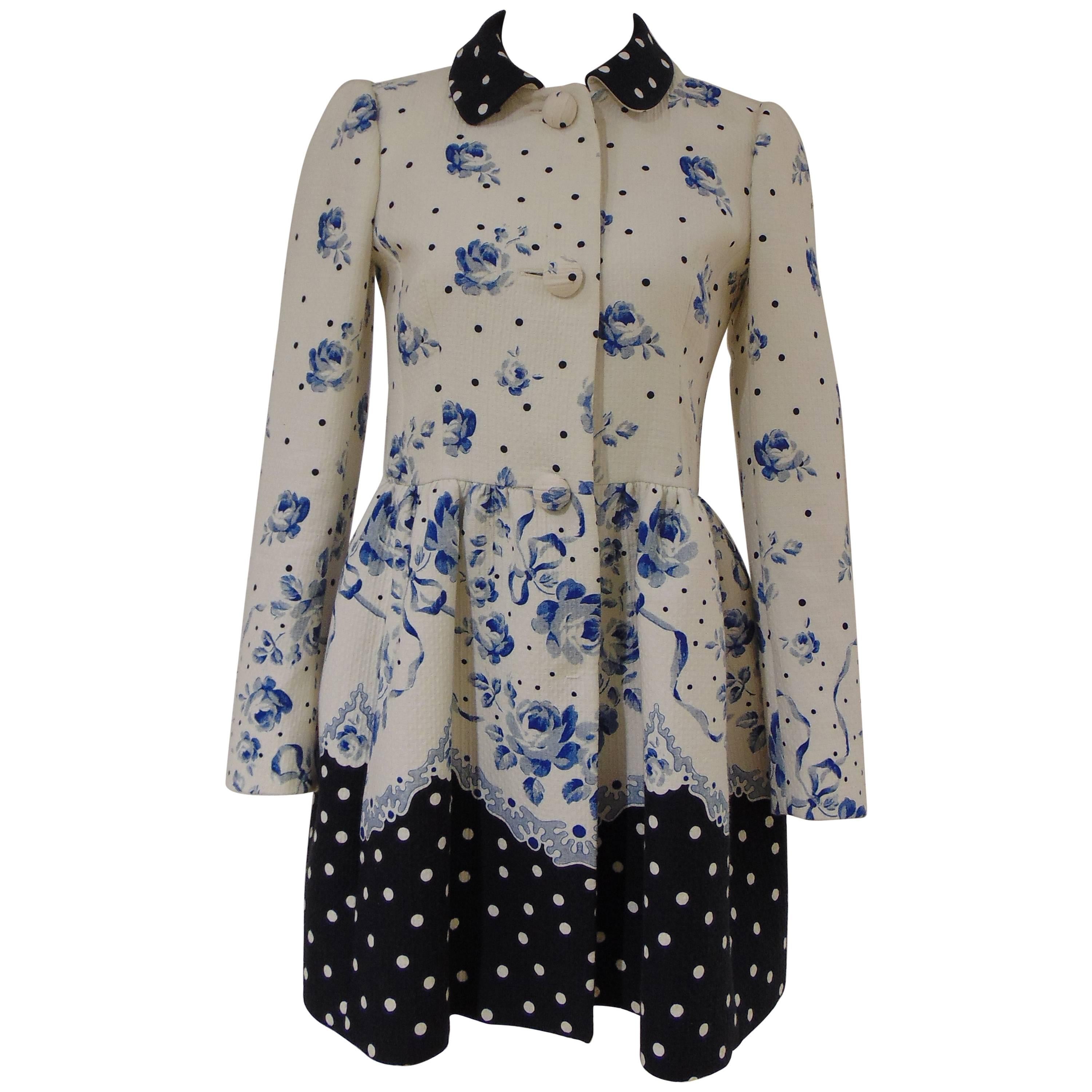 Red Valentino unworn multicolour coat at 1stDibs