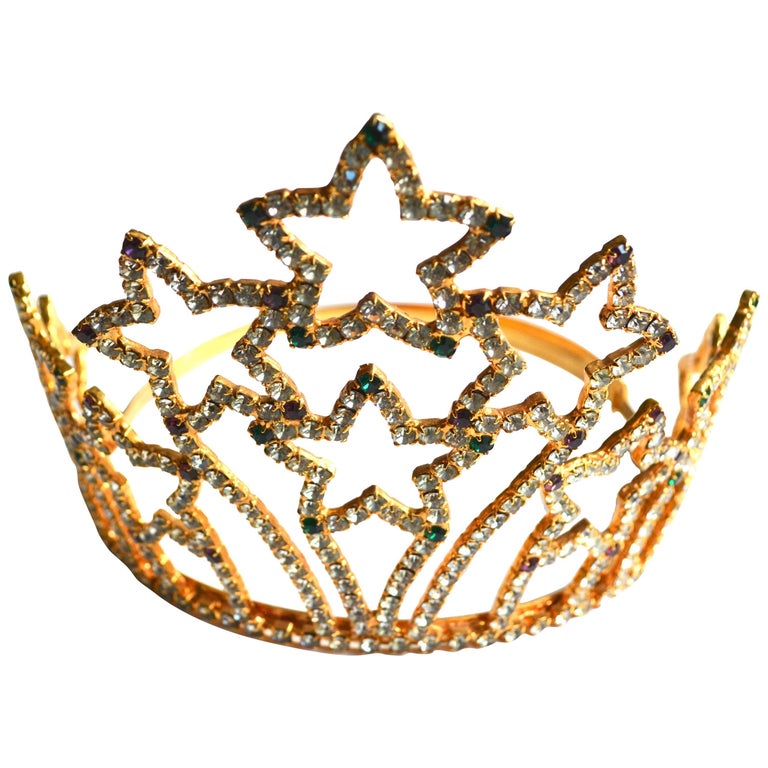 80s Star Crown / Tiara For Sale at 1stDibs