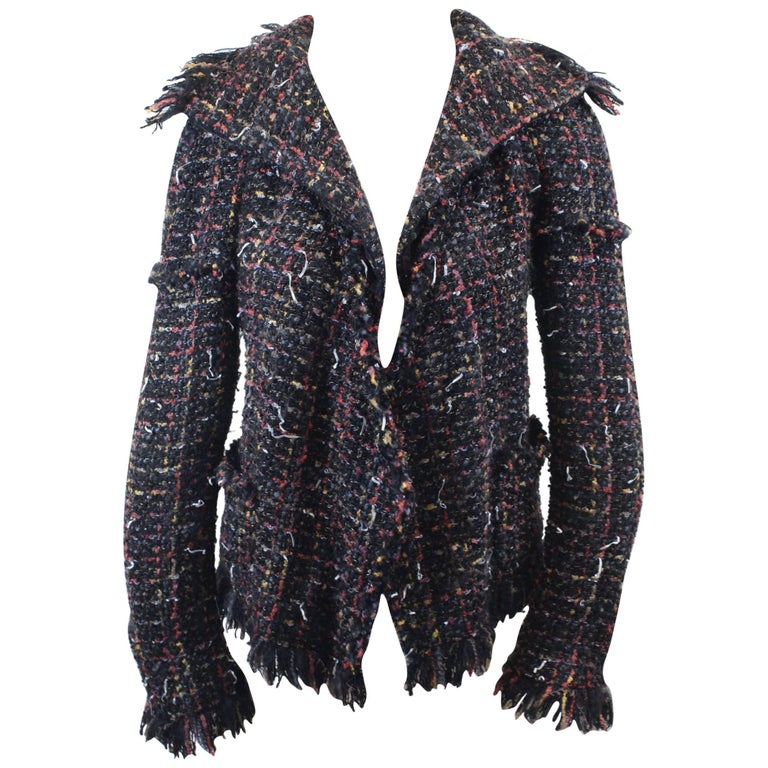 Chanel Fall 2010 Tweed Jacket. Size 38 at 1stDibs