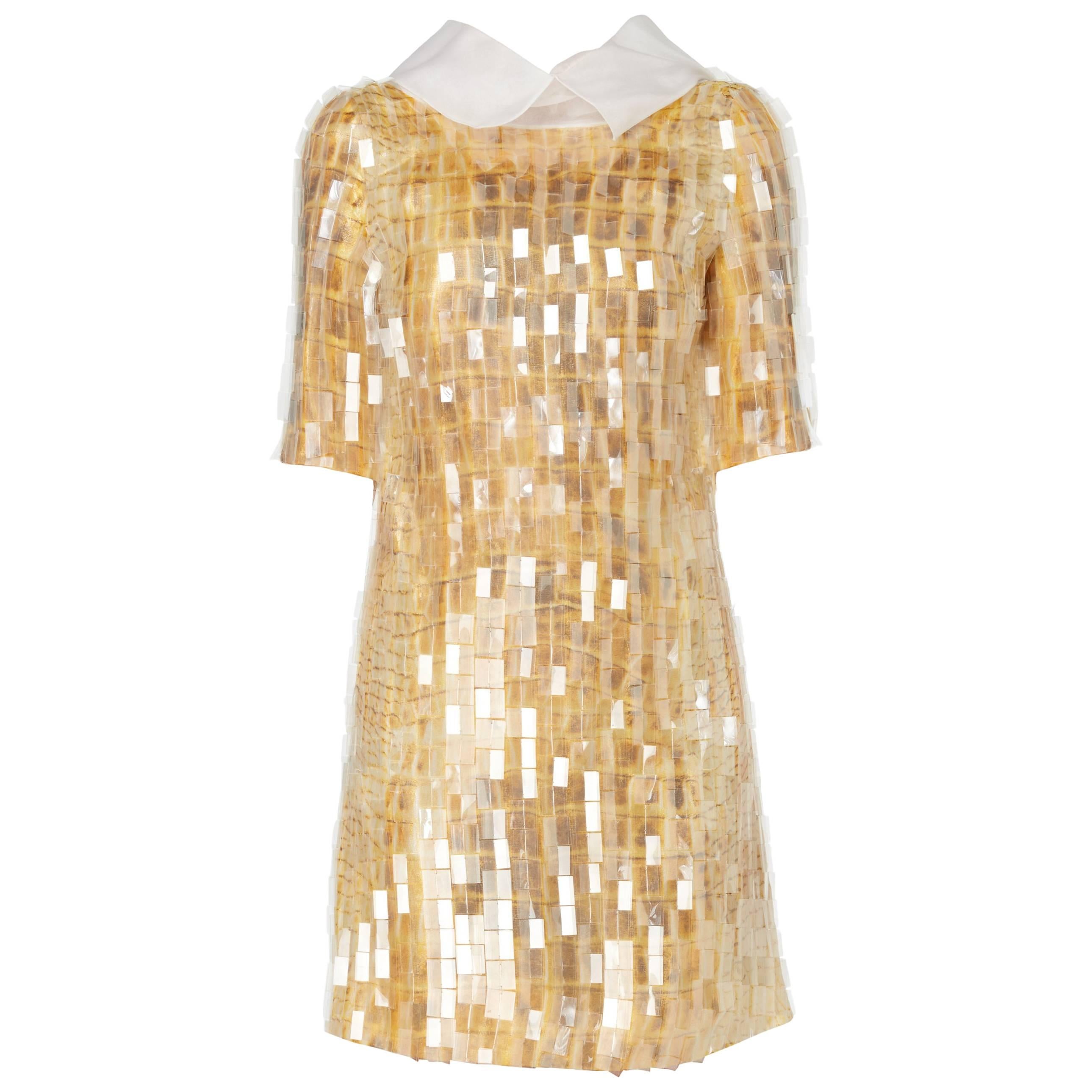Nicholas Oakwell, print dress, circa 2012 For Sale at 1stDibs