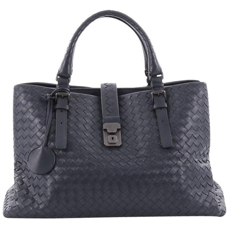 Bottega Veneta Roma Handbag Intrecciato Nappa Medium at 1stDibs