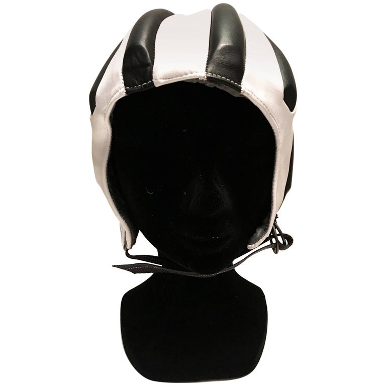 1950's Leather Racing Helmet - Extremely Rare - Mint Condition For Sale ...