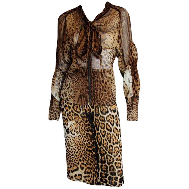 Rare and Iconic Tom Ford YSL Rive Gauche FW2002 Safari Runway Jacket ...