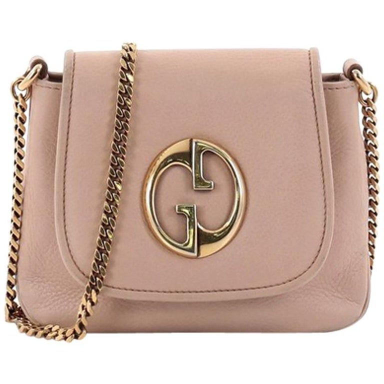 Gucci 1973 Crossbody Bag Leather Small at 1stDibs | gucci 1973 small crossbody bag