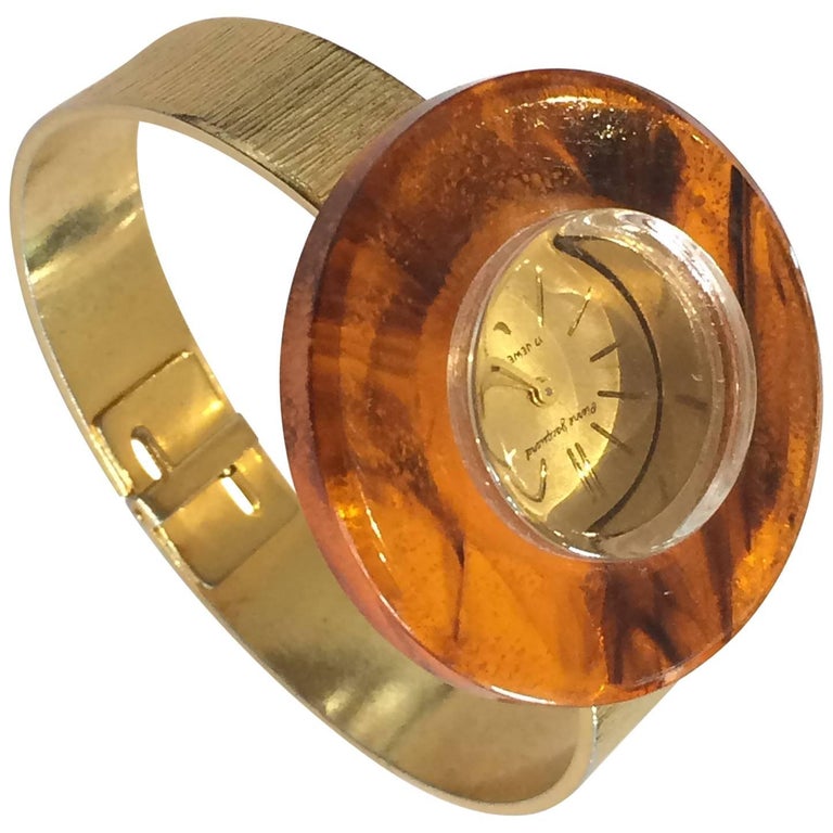 Mid Century Bakelite watch by Pierre Jacquard at 1stDibs | pierre ...