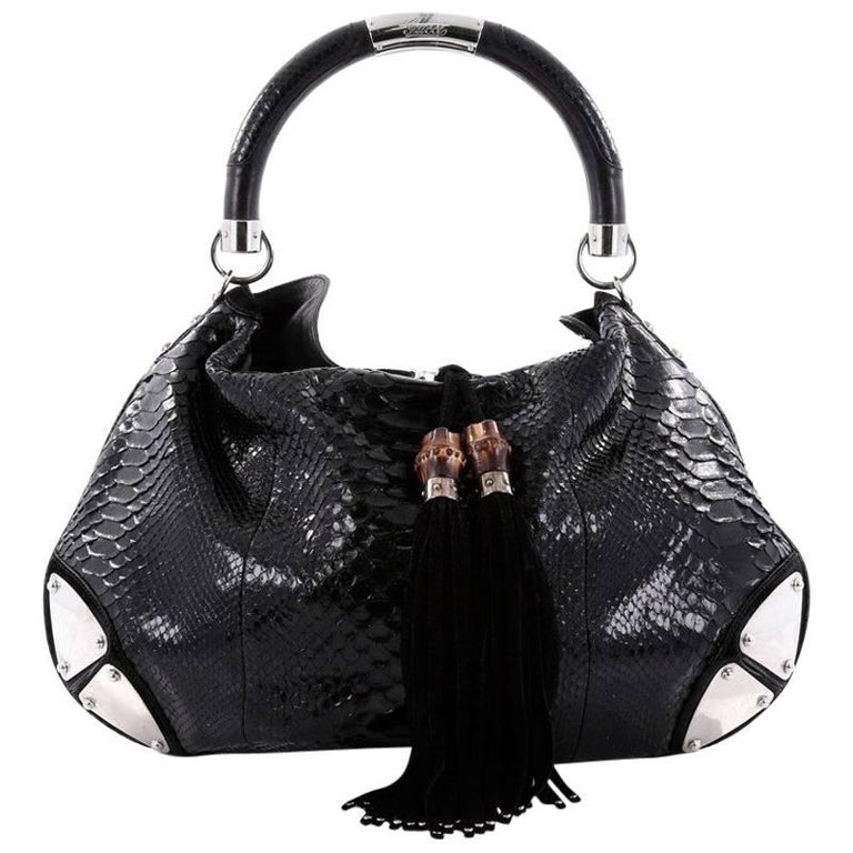 Gucci Indy Hobo Python Large at 1stDibs | gucci indy hobo bag, gucci ...