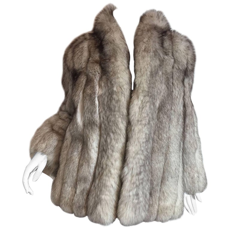Silver Fox Fur at 1stDibs