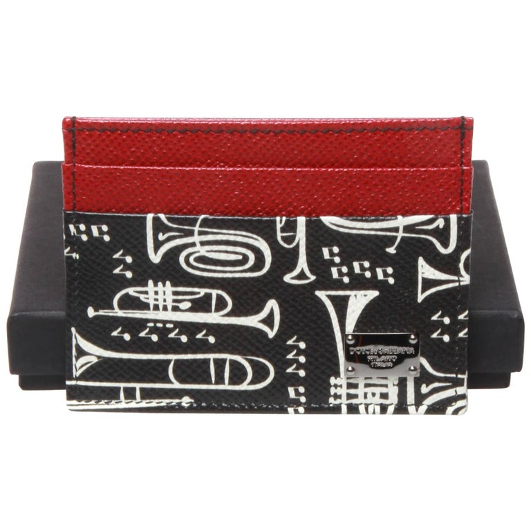 Dolce and Gabbana Musical Instrument Card Holder For Sale at 1stDibs ...