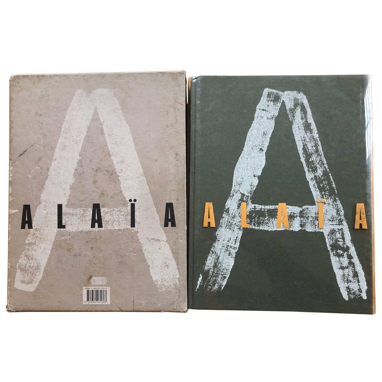 Alaia Book by Steidl Rare Out Of Print Bruce Weber Helmut Newton, 1987 ...