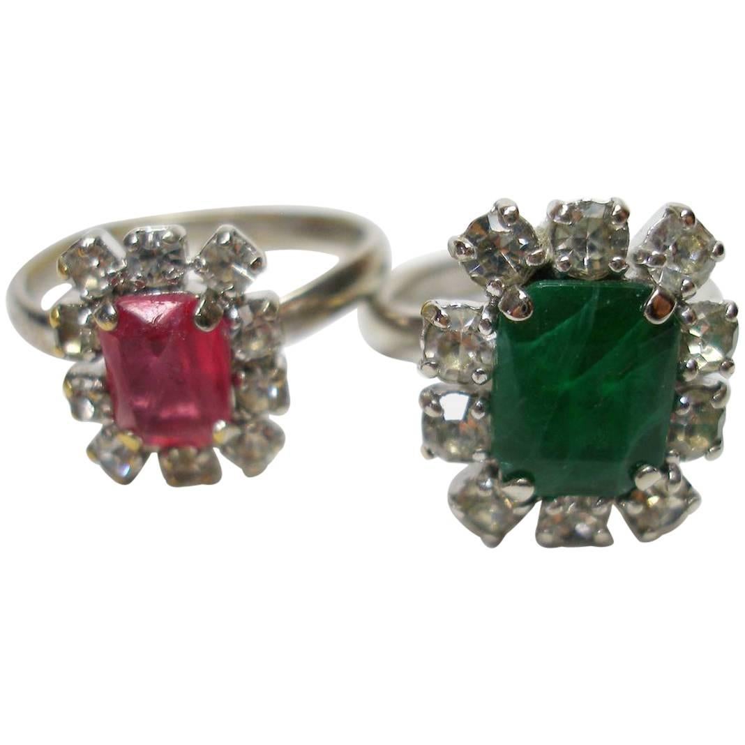 Vintage and Used Set 2 Dior Rings / To be restored at 1stDibs | dior ...