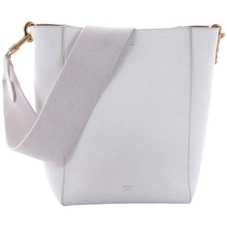 Celine Sangle Seau Handbag Calfskin Small at 1stDibs