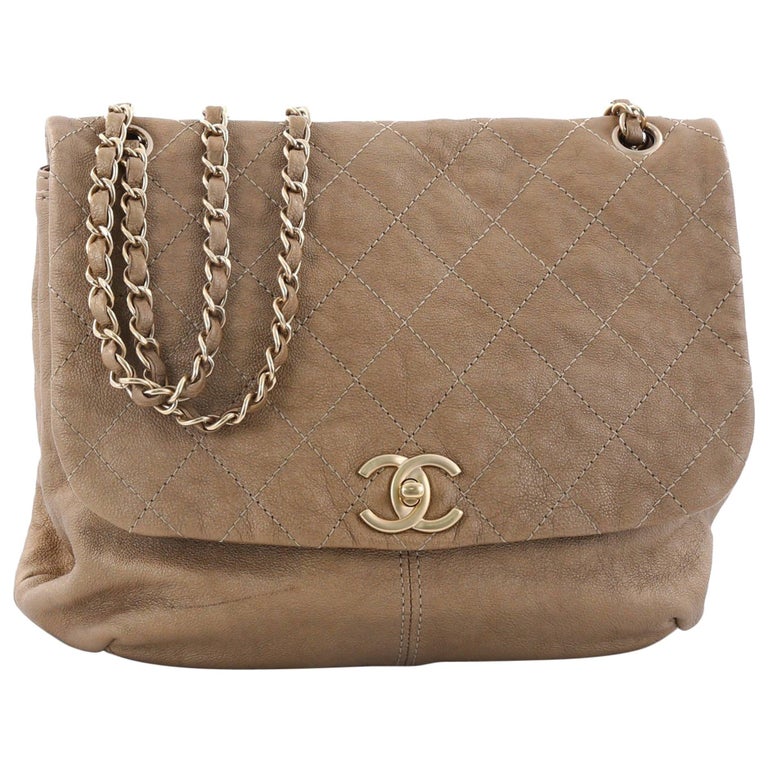 Chanel Soft Flap Shoulder Bag Quilted Caviar Medium at 1stDibs | chanel ...