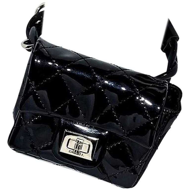 Black Chanel Quilted Ankle Bag at 1stDibs | chanel ankle bag, chanel ...