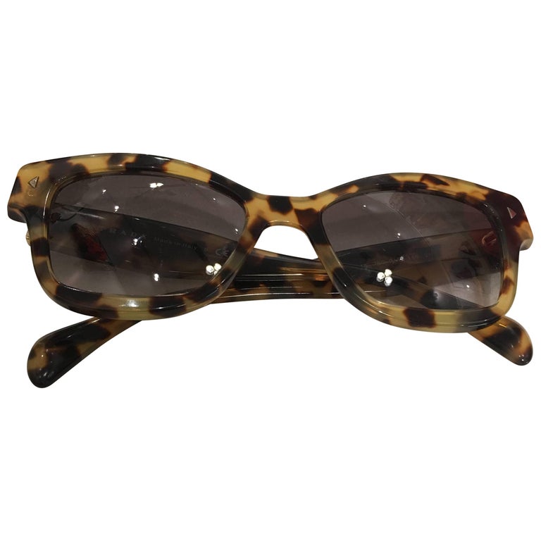 Prada Tortoise Sunglasses at 1stDibs