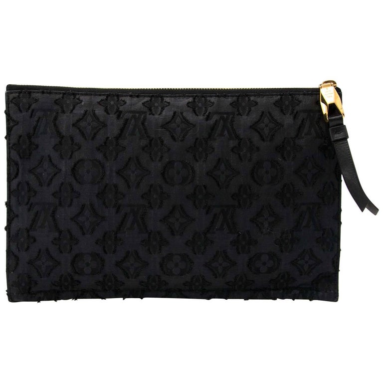 Signed Louis Vuitton Clutch Bag at 1stdibs