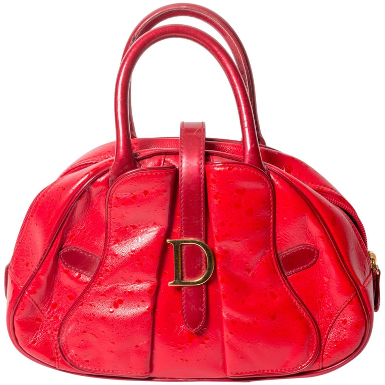 Christian Dior Red Mini Bag at 1stDibs