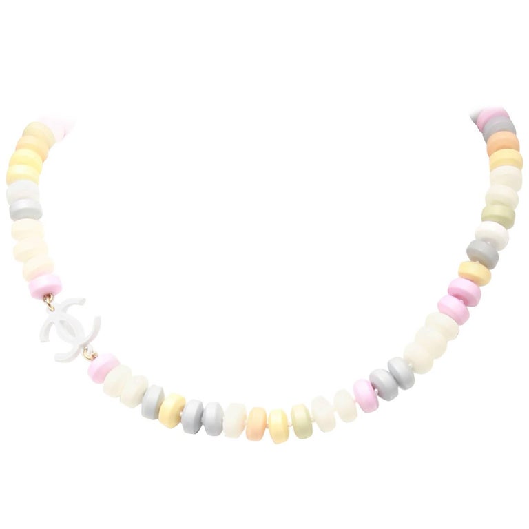 Chanel Sweet Candy Choker at 1stDibs | chanel candy necklace