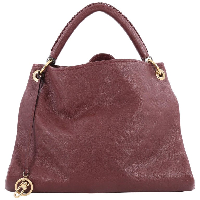 Louis Vuitton Artsy Handbag Monogram Empreinte Leather MM at 1stDibs