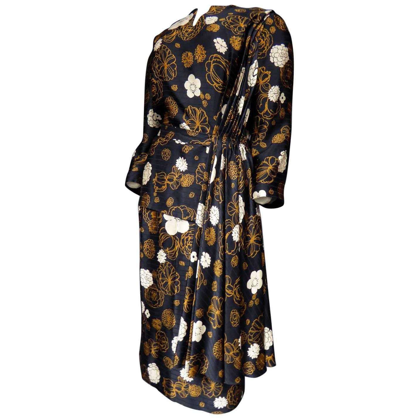 A Jacques Griffe French Couture Dress and Jacket Set Circa 1960 For ...