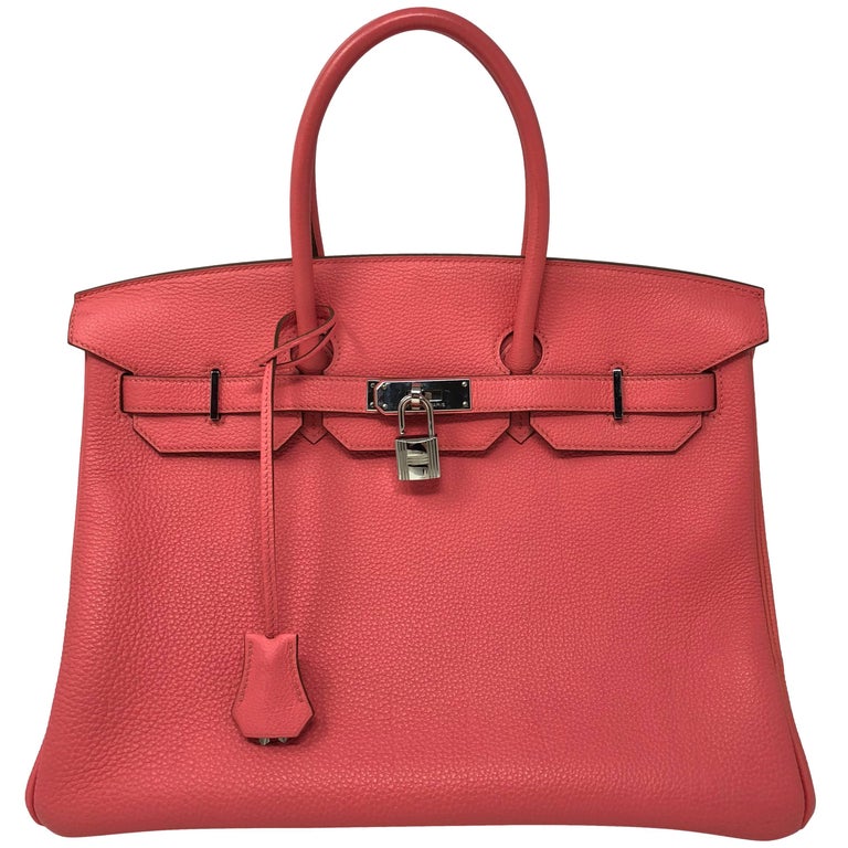 Hermes Bubblegum Pink Birkin 35 Bag at 1stDibs | hermes birkin ...
