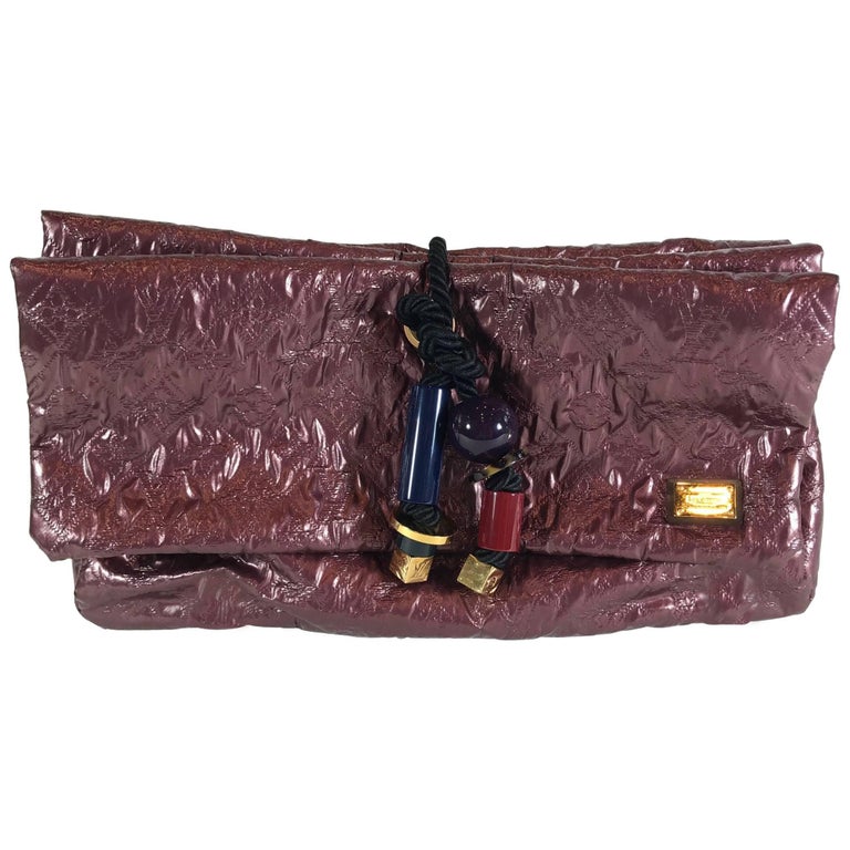 Louis Vuitton Limited Edition Limelight African Queen Clutch For Sale ...