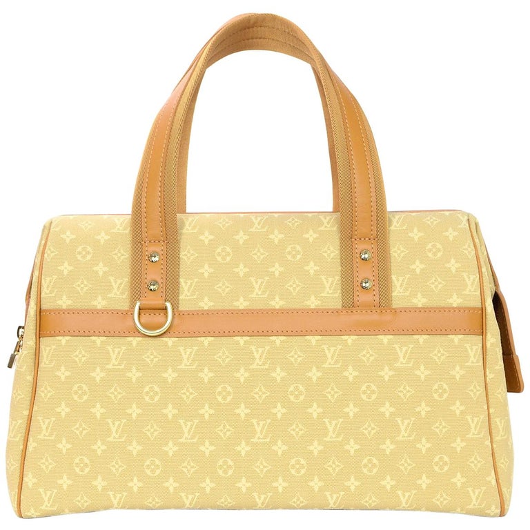Louis Vuitton Beige Monogram Mini Lin Canvas Josephine GM Bag with DB ...