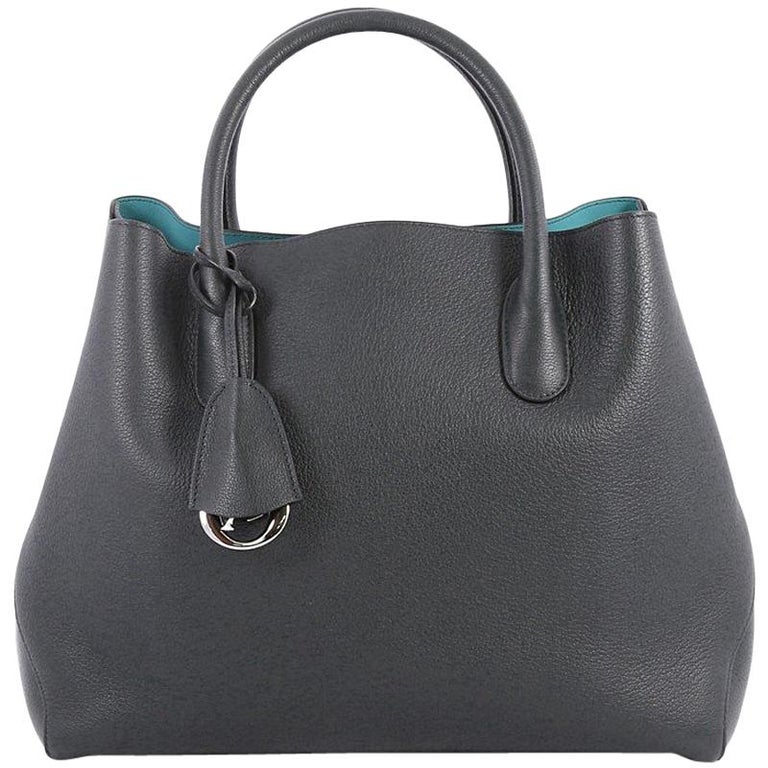 Christian Dior Open Bar Bag Leather Large at 1stDibs