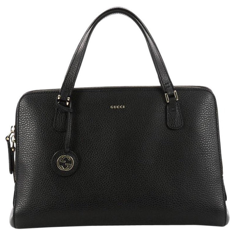 Gucci Lady Dollar Handle Bag Leather Medium at 1stDibs