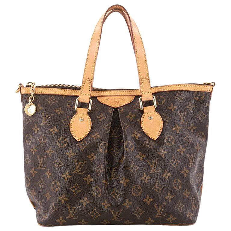 Louis Vuitton Palermo Handbag Monogram Canvas PM at 1stDibs