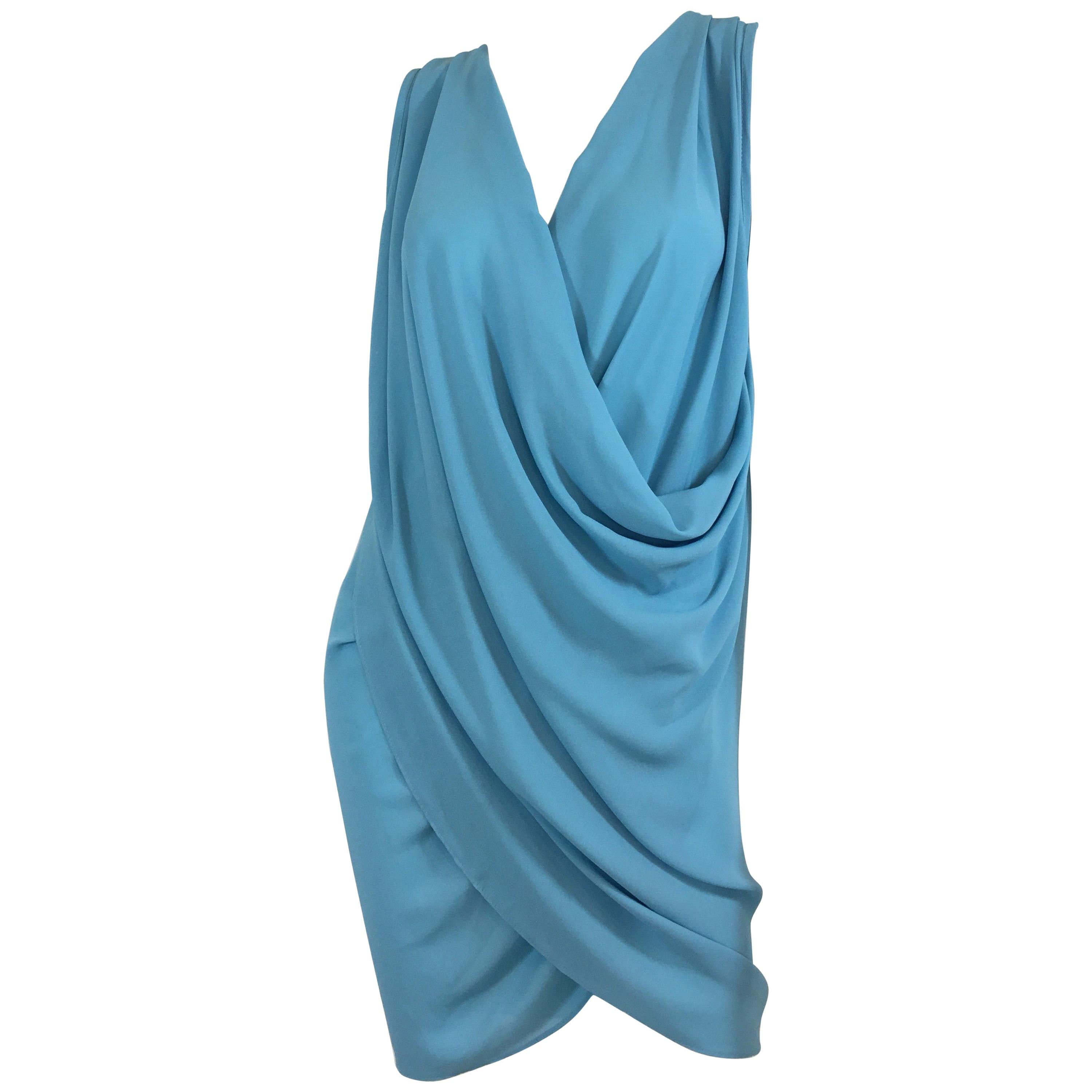 Gianni Versace Draped Dress at 1stDibs