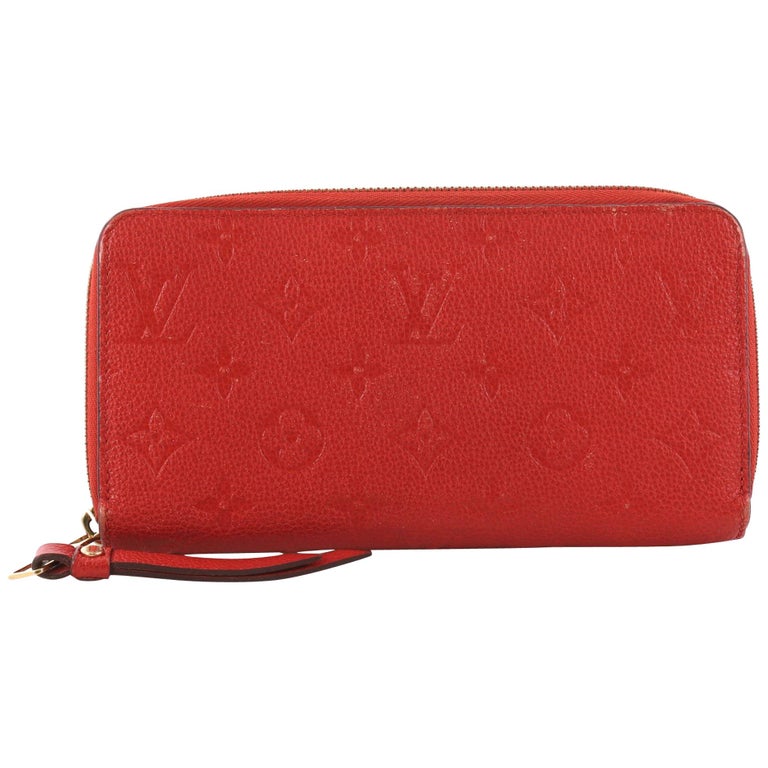 Louis Vuitton X Supreme Red Chain Wallet Epi Leather NEW at 1stdibs