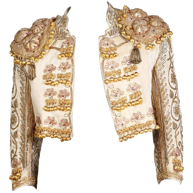 "Traje de Luces" Vintage Gold Matador Jacket, circa 1940 at 1stDibs ...