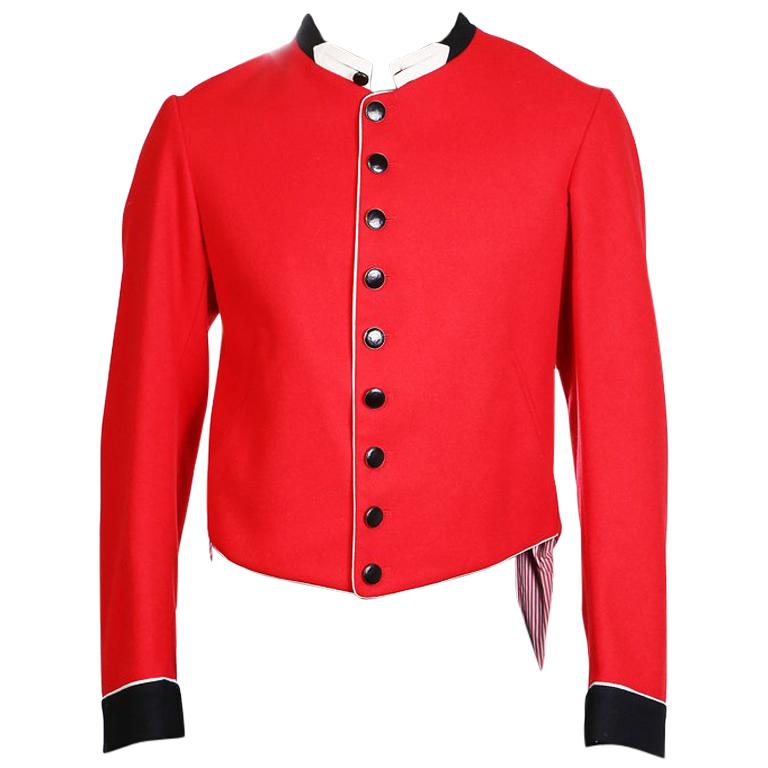 Alexander McQueen Royal Guard Coat from the "Gang" Collection, Fall ...