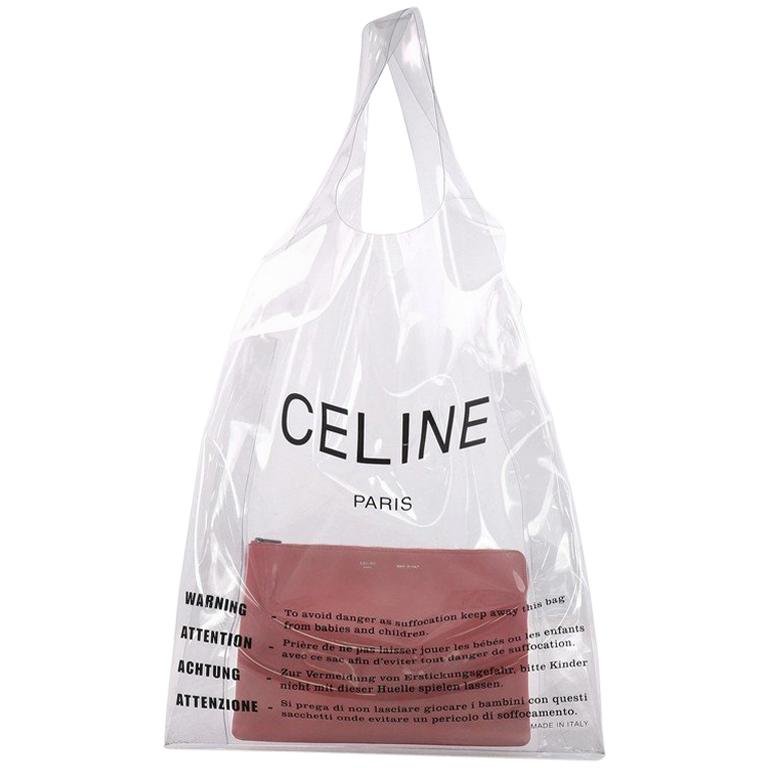 Celine Shopping Tote PVC at 1stDibs | celine pvc, celine pvc bag, celine shopping bag