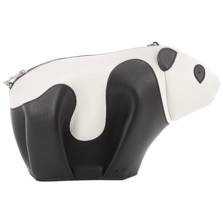 Loewe Panda Crossbody Bag Leather Mini at 1stDibs