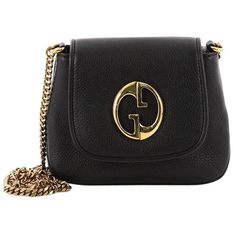 Gucci 1973 Crossbody Bag Leather Small at 1stDibs | gucci 1973 small crossbody bag