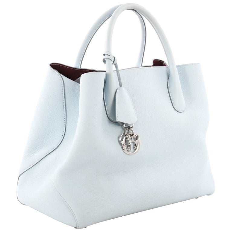 Christian Dior Open Bar Bag Leather Large at 1stDibs | leather handbags