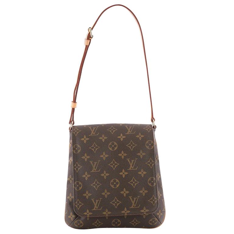 Louis Vuitton Musette Tango Handbag Monogram Canvas at 1stDibs