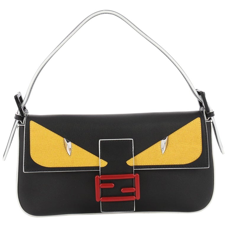 Fendi Monster Baguette Leather Medium at 1stDibs | fendi monster sale
