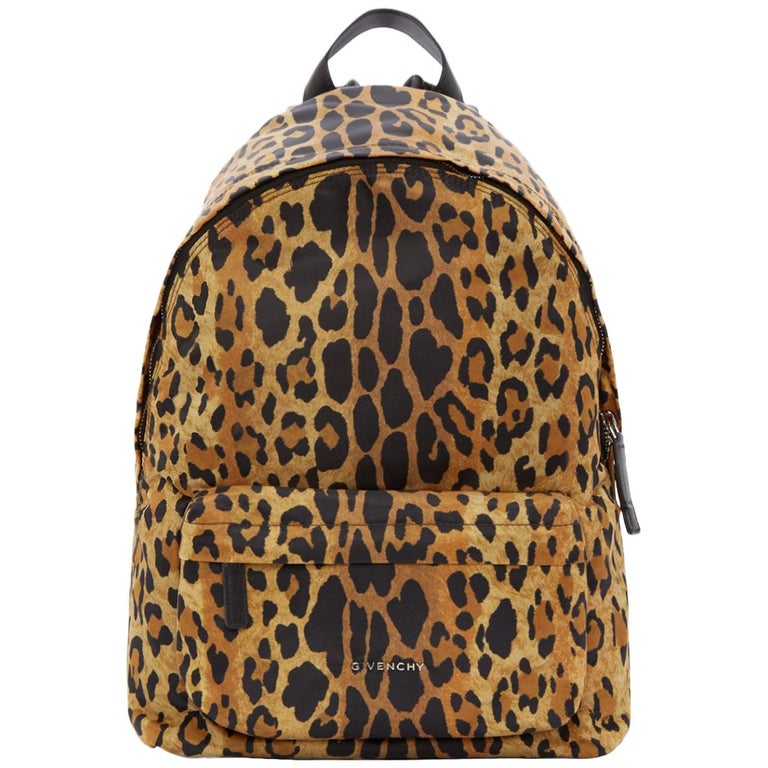 Givenchy Leopard-Print Nylon Backpack at 1stDibs | leopard print ...