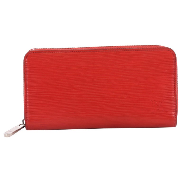 Louis Vuitton X Supreme Red Chain Wallet Epi Leather NEW at 1stdibs